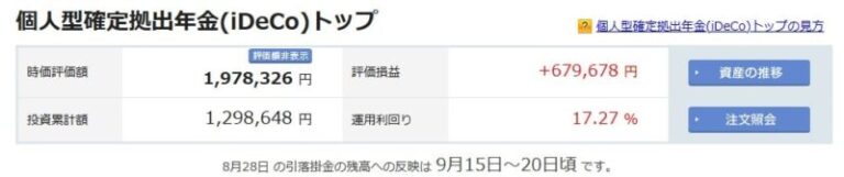 iDeCo（イデコ）の運用実績や利回りを公開（2023年1月～2024年3月） | あやこ☆ブログ